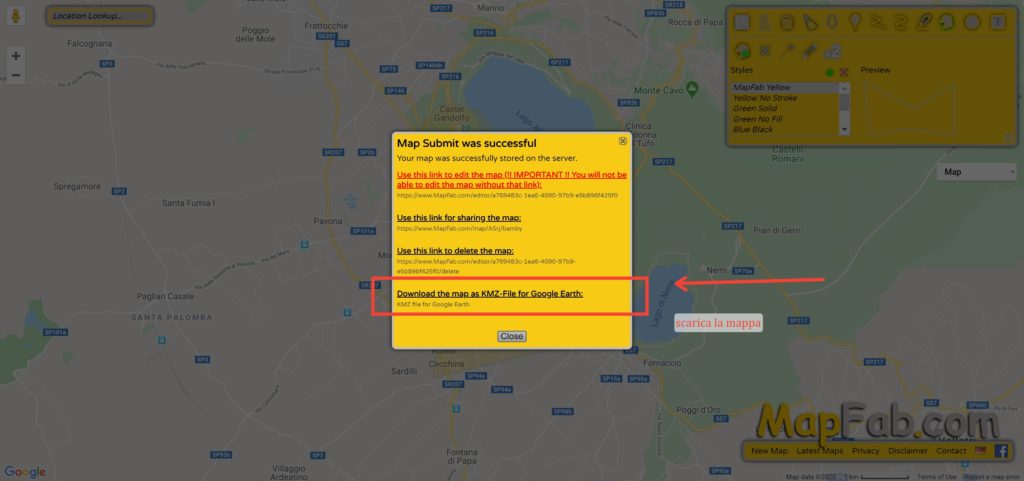 Screenshot of bamby - Editor [MapFab.com] - xMenu Blog